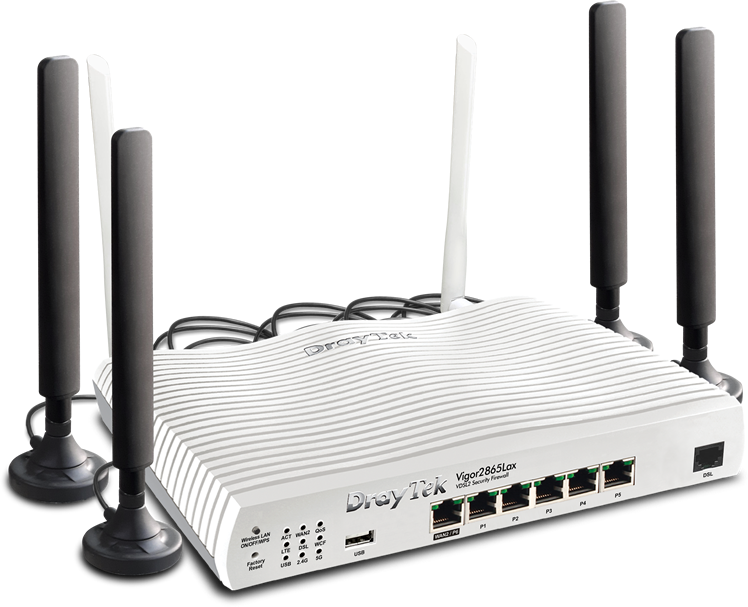 Nieuw: VDSL router met 5G connectivity - DrayTek